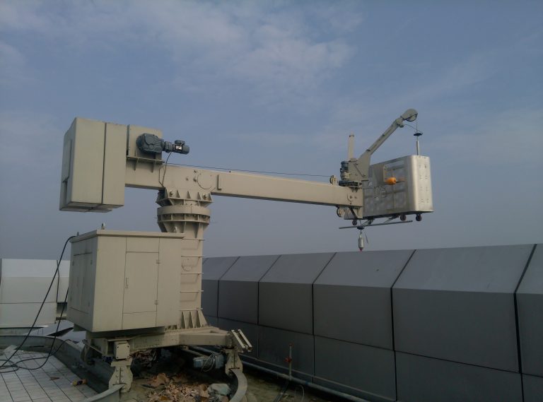 Track BMU with single jib