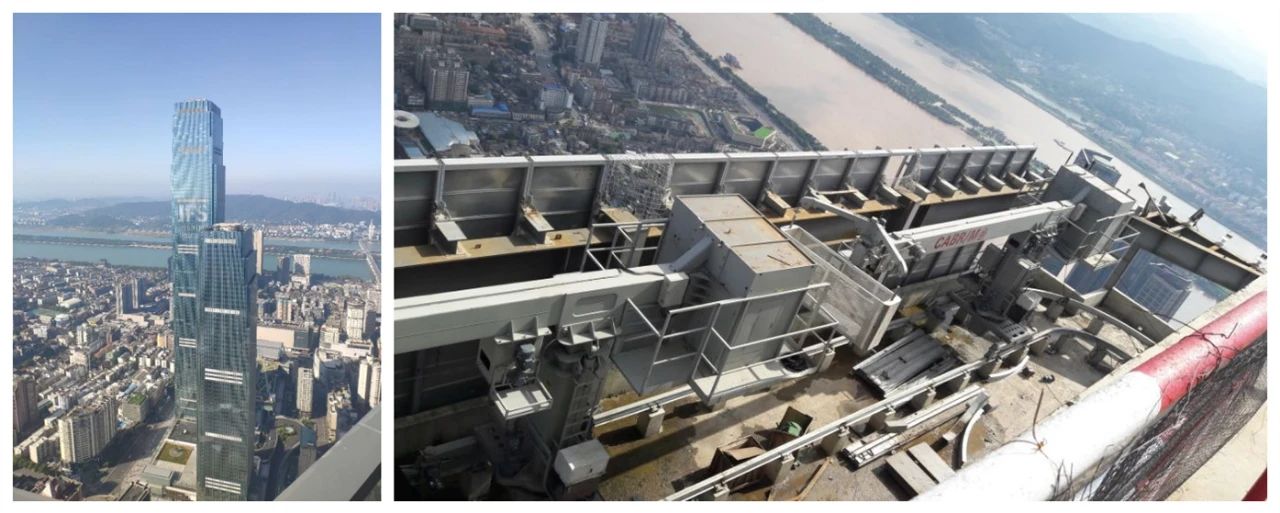 BMU in Changsha IFS Tower