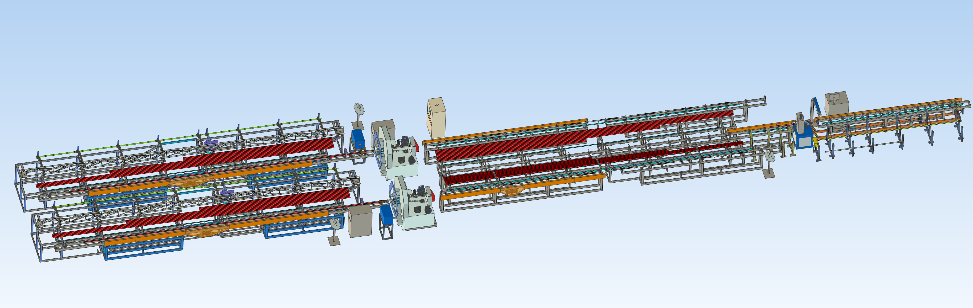 Fully automatic hollow anchors rod for tunnel support usage processing ...